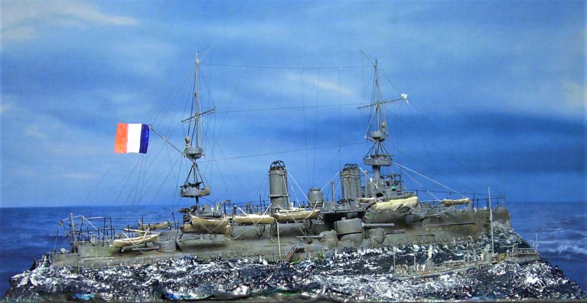 [TMP] "French ironclad Bouvet Before Dardanelles 1915" Topic