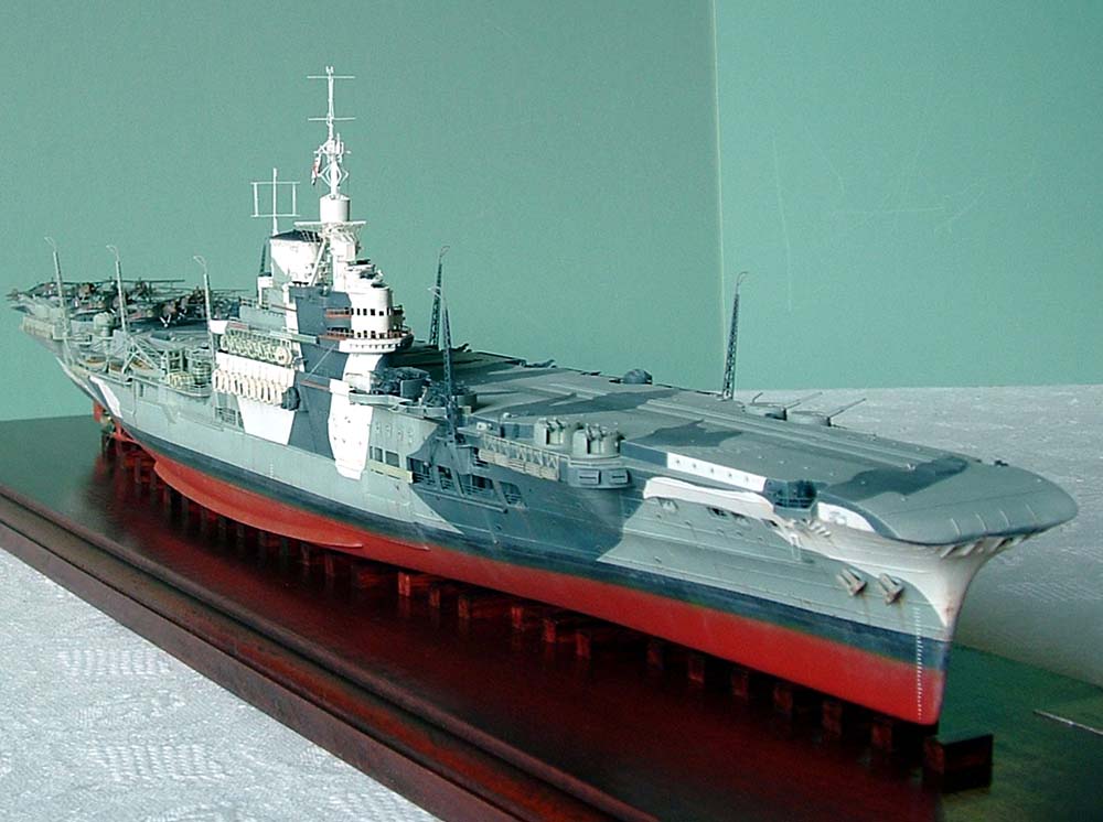 HMS Victorious 1941 as build